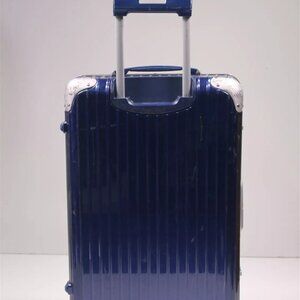 RIMOWA | Bags | 699 Authentic Rimowa Made In Canada Blue Aluminum 4 ...